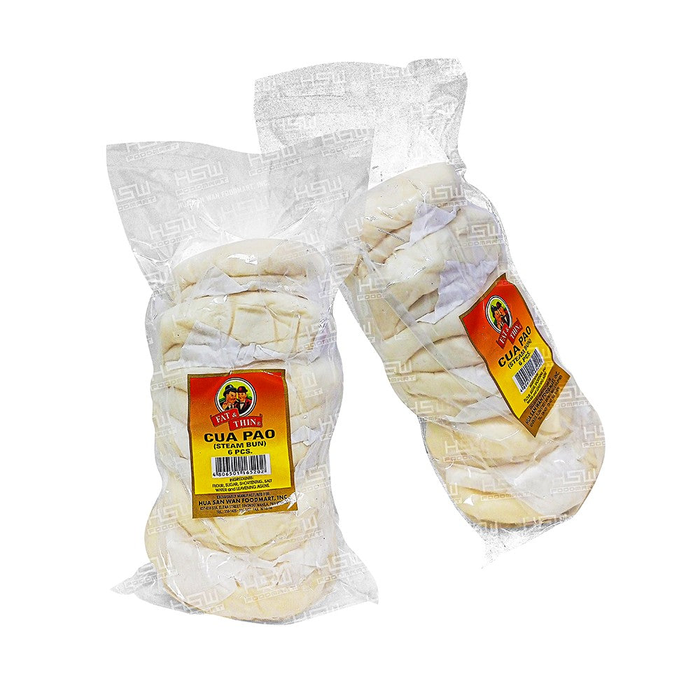 FAT & THIN CUA PAO (STEAM BUNS) 6S – hswfoodmart