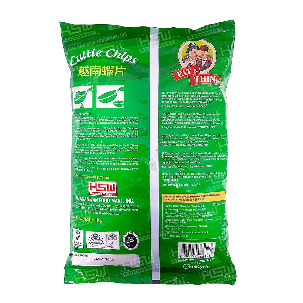 FAT & THIN CUTTLE CHIPS 1kl – hswfoodmart