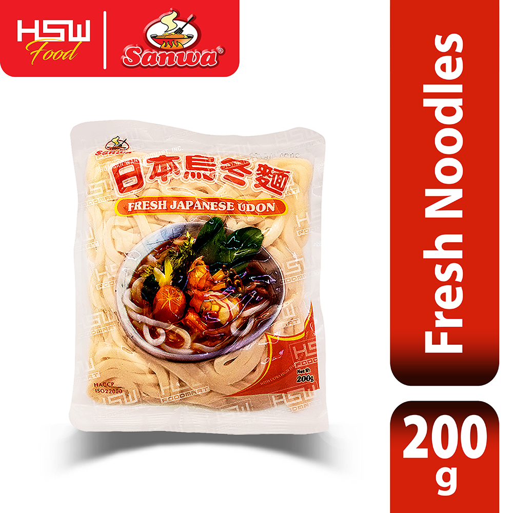 SANWA FRESH JAPANESE UDON 200G – hswfoodmart